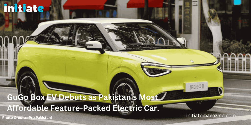 GuGo Box EV Debuts as Pakistan's Most Affordable Feature-Packed ...